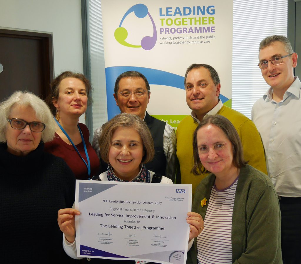 Leading Together Programme - Health Innovation Oxford & Thames Valley