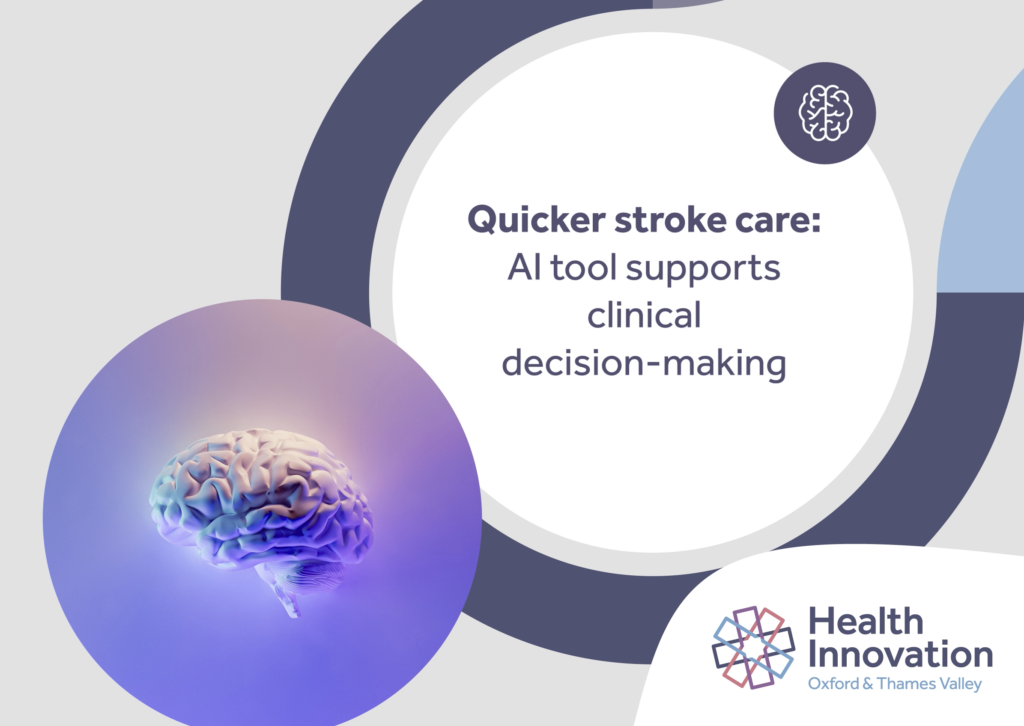 Quicker stroke care: AI tool supports clinical decision-making - Health ...