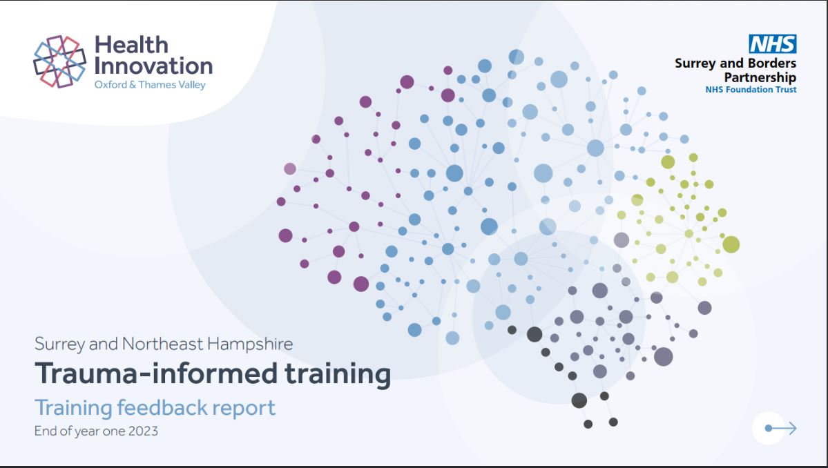 Trauma-informed approaches - Health Innovation Oxford & Thames Valley